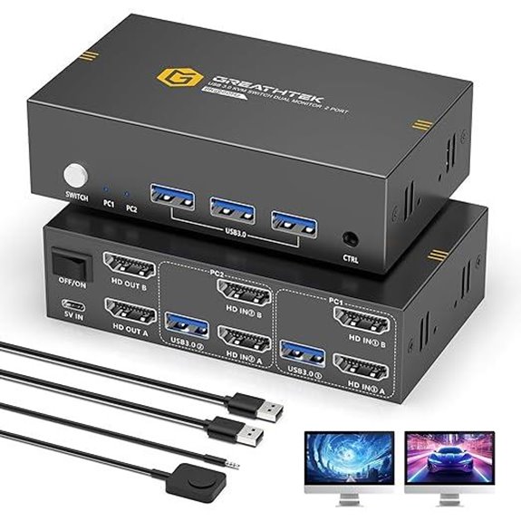 15 Best Dual Monitor KVM Switches for 2026